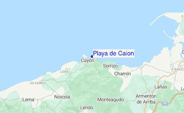Playa de Caion 48 hour detailed Surf Forecast