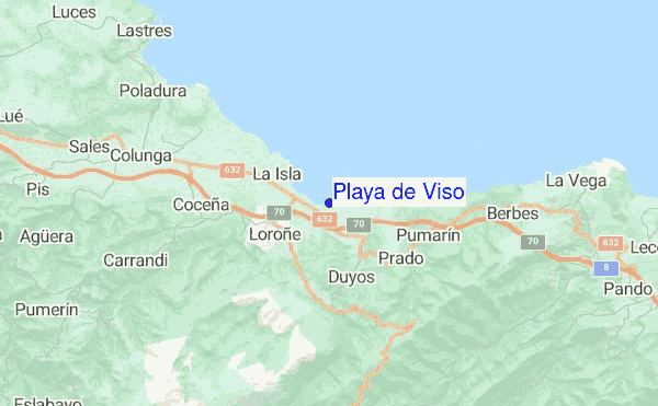 Playa de Viso Surf Forecast and Surf Report