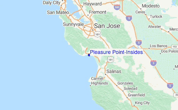 Pleasure Point-Insides Surf Forecast and Surf Reports (CAL - Santa Cruz ...