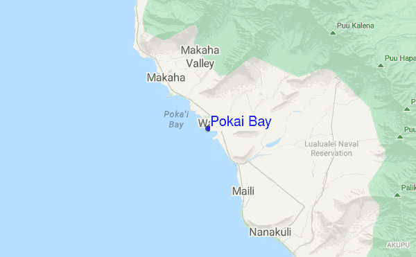 Pokai Bay 48 hour detailed Surf Forecast