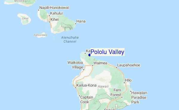 Pololu Valley Surf Forecast and Surf Reports (HAW - Big Island, USA)