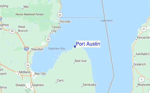 Port Austin Surf Forecast and Surf Reports (Lake Huron, USA)