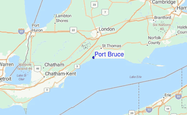 Port Bruce Surf Forecast and Surf Reports (Lake Erie, Canada)