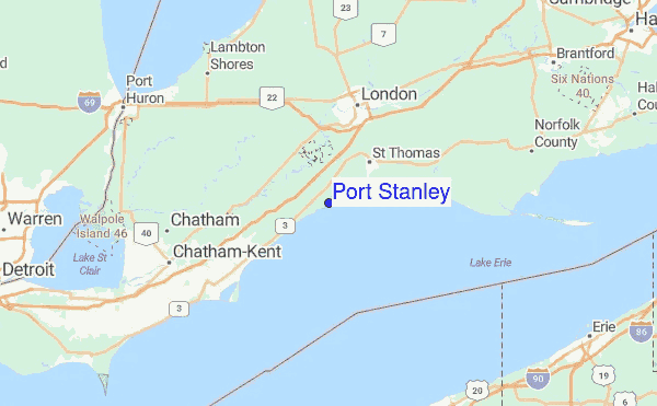 Port Stanley Surf Forecast and Surf Reports (Lake Erie, Canada)