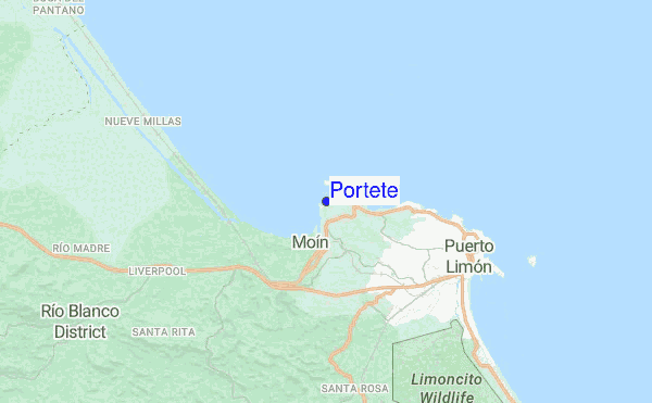 Portete Surf Forecast and Surf Report