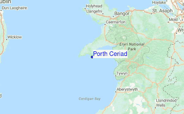 Porth Ceriad Surf Forecast and Surf Reports (Wales - Lleyn, UK)