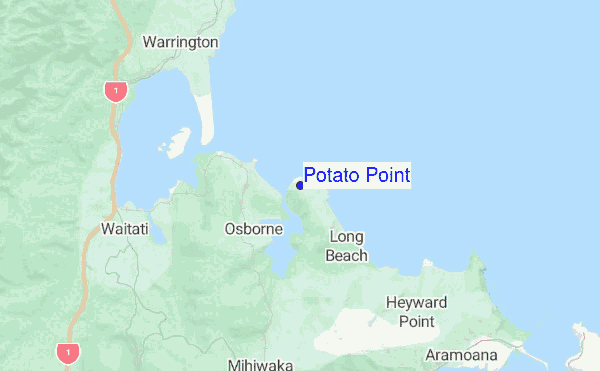 Potato Point Surf Forecast and Surf Reports (Otago, New Zealand)