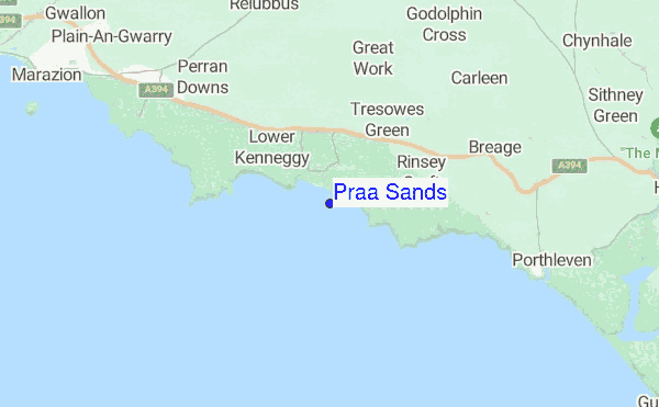 Praa Sands Surf Forecast and Surf Report