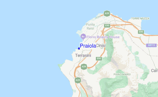 Praiola Surf Forecast and Surf Report