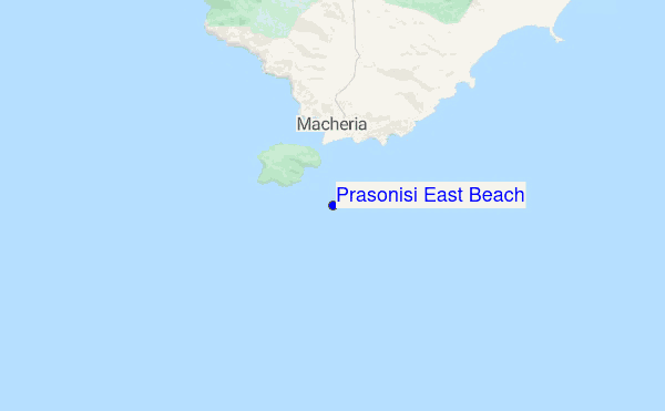 Prasonisi East Beach Surf Forecast and Surf Report