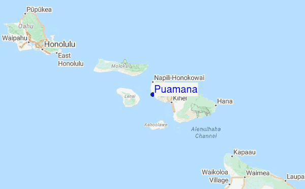 Puamana Surf Forecast and Surf Reports (HAW - Maui, USA)