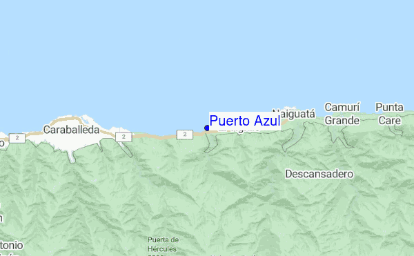 Puerto Azul Surf Forecast and Surf Report