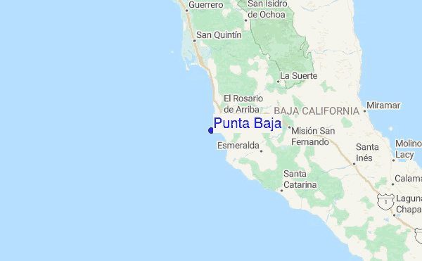 Punta Baja Surf Forecast and Surf Reports (Baja Norte, Mexico)
