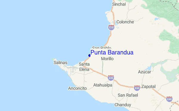 Punta Barandua Surf Forecast and Surf Reports (Guayas, Ecuador)