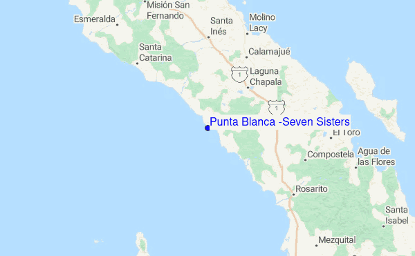 Punta Blanca (Seven Sisters) Surf Forecast and Surf Reports (Baja Norte ...