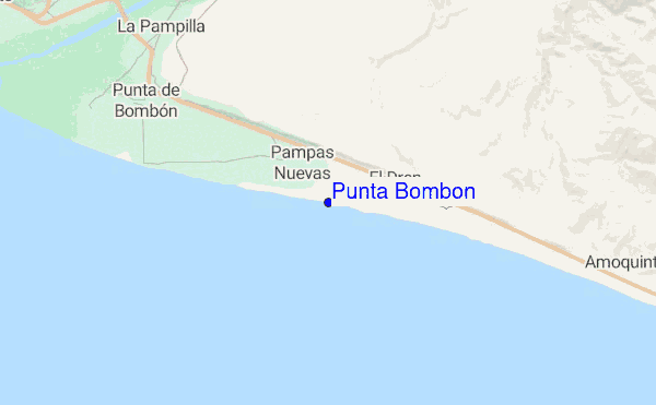 Punta Bombon 48 hour detailed Surf Forecast