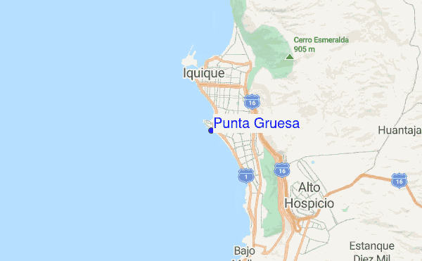 Punta Gruesa Surf Forecast and Surf Report