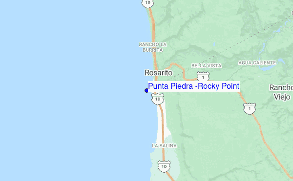 Punta Piedra (Rocky Point) Surf Forecast and Surf Report