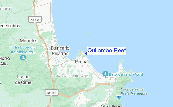 Quilombo Reef 48 hour detailed Surf Forecast