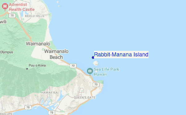 Rabbit/Manana Island Surf Forecast and Surf Reports (HAW - Oahu, USA)
