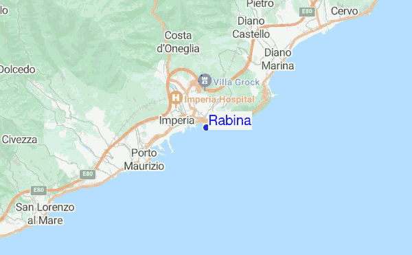 Rabina 48 hour detailed Surf Forecast