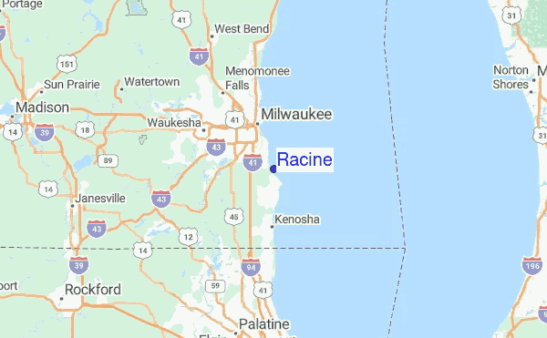 Racine Surf Forecast and Surf Reports (Lake Michigan, USA)