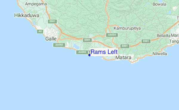 Rams Left Surf Forecast And Surf Reports West Sri Lanka