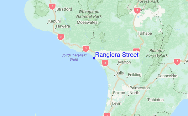 Rangiora Street Surf Forecast and Surf Reports (Wanganui-Manawatu, New ...