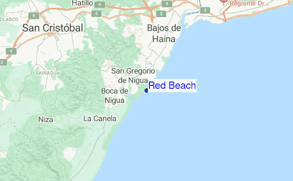 Red Beach Surf Forecast and Surf Report