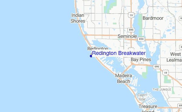 Redington Breakwater Surf Forecast and Surf Reports (Florida - Gulf, USA)