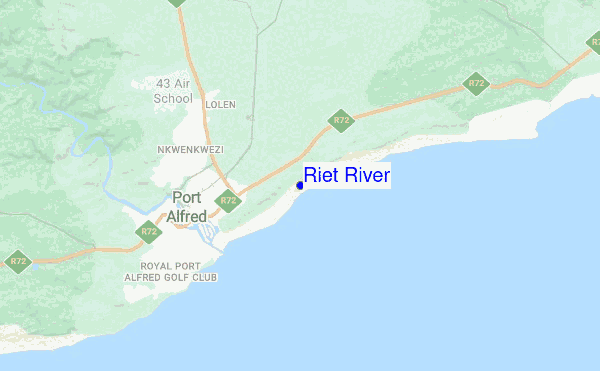 Riet River Surf Forecast and Surf Report