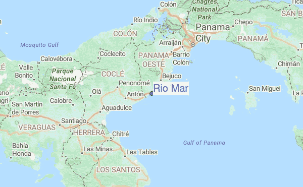 Rio Mar Surf Forecast and Surf Reports (Gulf of Panama, Panama)
