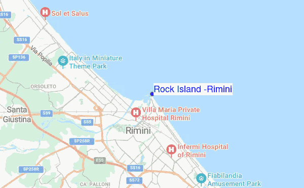 Rock Island (Rimini) Surf Forecast and Surf Report