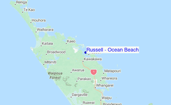 Russell - Ocean Beach Surf Forecast and Surf Reports (Northland, New ...