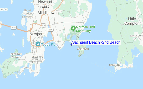 Sachuest Beach (2nd Beach) Surf Forecast and Surf Report