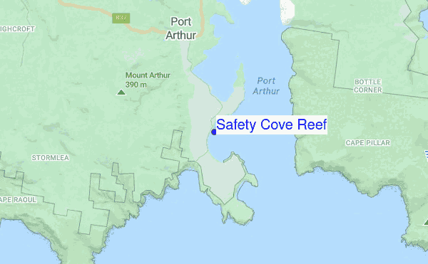 Safety Cove Reef Surf Forecast and Surf Report