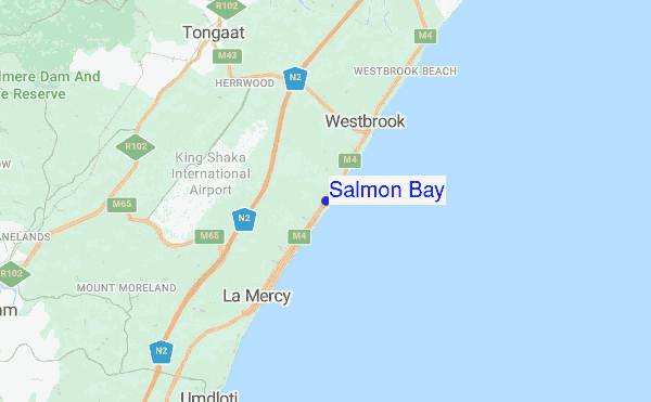 Salmon Bay Surf Forecast and Surf Report