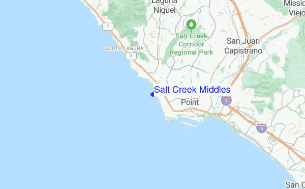 Salt Creek Middles Surf Forecast and Surf Report