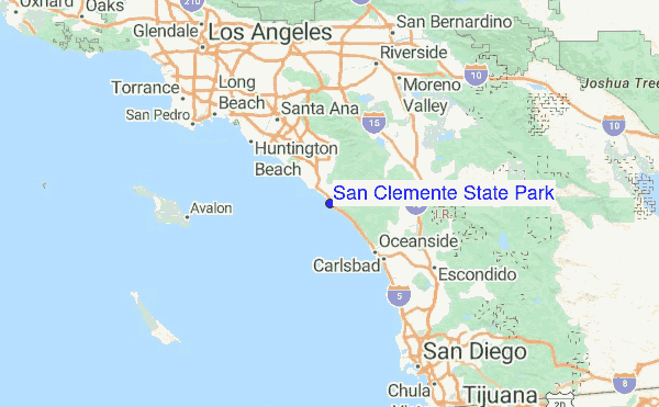 San Clemente State Park Surf Forecast and Surf Reports (CAL - Orange ...