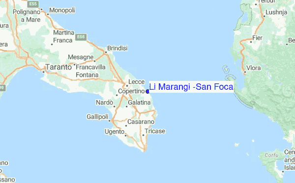 Li Marangi (San Foca) Surf Forecast and Surf Reports (Adriatic, Italy)