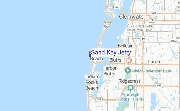 Sand Key Jetty Surf Forecast and Surf Reports (Florida - Gulf, USA)