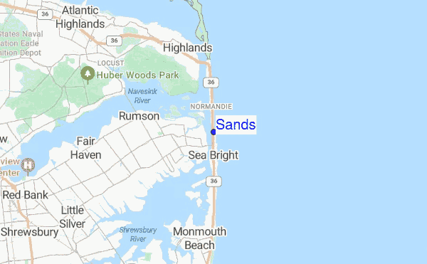 Sands Surf Forecast and Surf Report