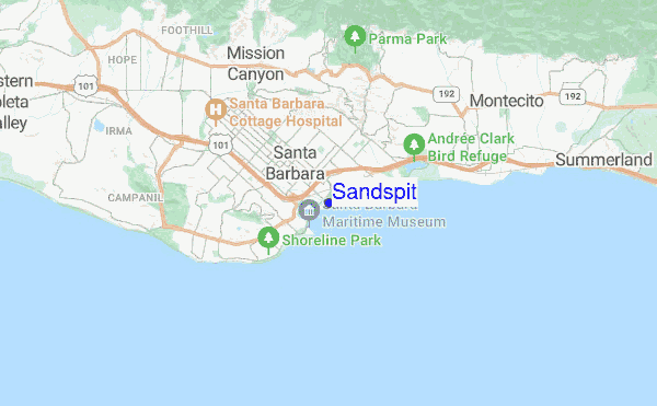 Sandspit Surf Forecast and Surf Report