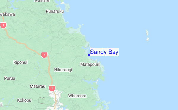 Sandy Bay Surf Forecast and Surf Reports (Northland, New Zealand)
