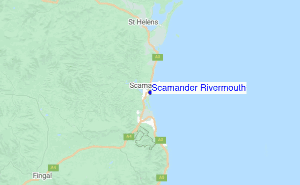Scamander Rivermouth Surf Forecast and Surf Reports (TAS - East Coast ...