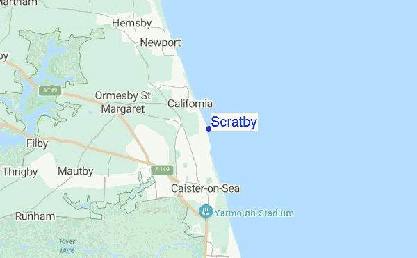Scratby 48 hour detailed Surf Forecast