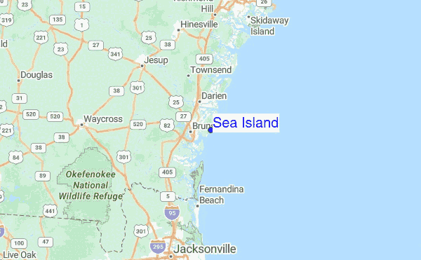 Sea Island Surf Forecast and Surf Reports (Georgia, USA)