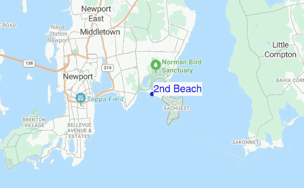 2nd Beach Surf Forecast and Surf Report