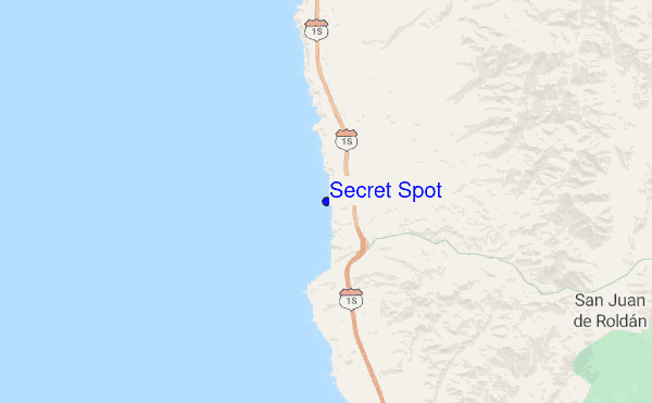 Secret Spot 48 hour detailed Surf Forecast