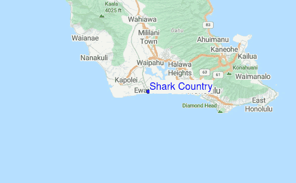Shark Country Surf Forecast and Surf Reports (HAW - Oahu, USA)